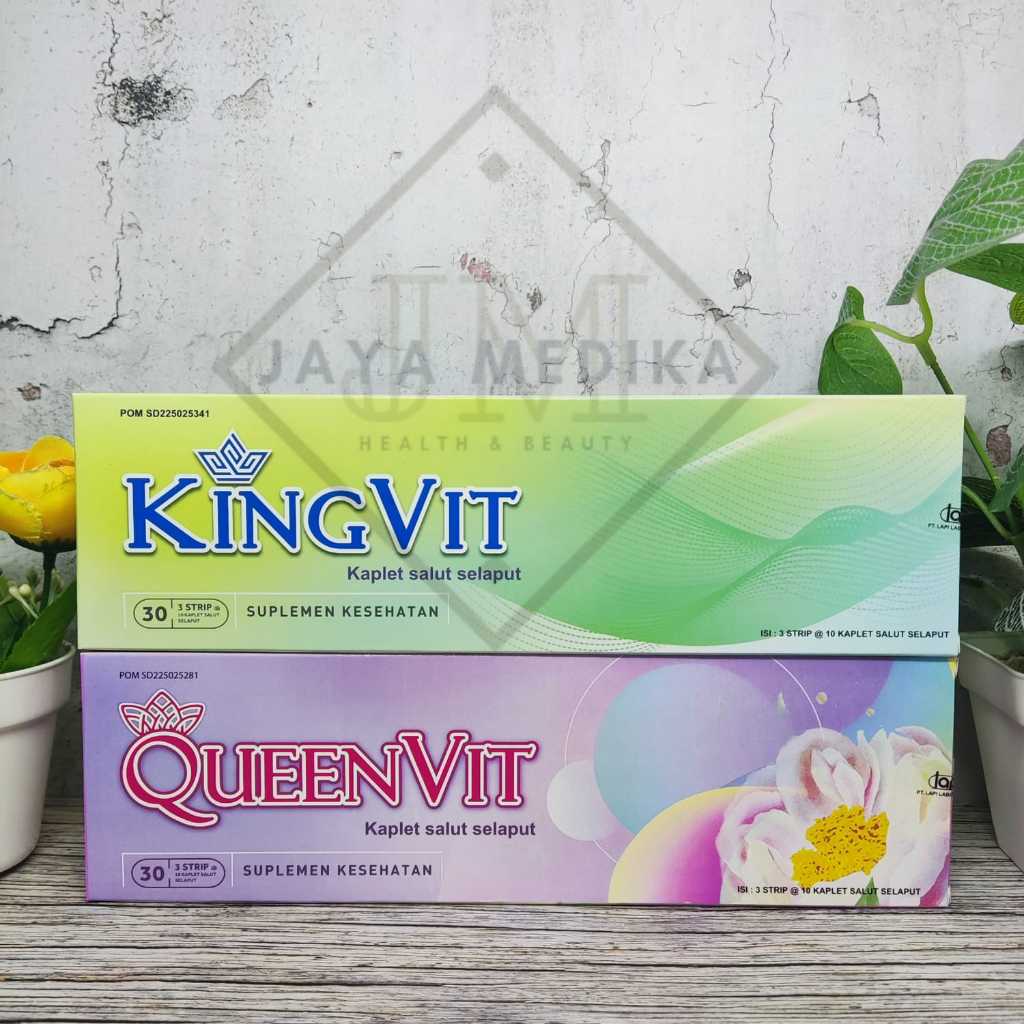 Jual Paket KINGVIT+QUEENVIT masing-masing 1 Box (Program Punya ...