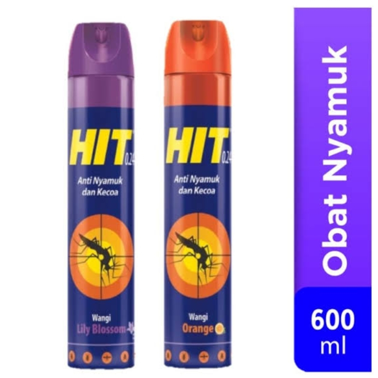 Jual HIT SPRAY AE anti nyamuk kemasan 600ml | Shopee Indonesia