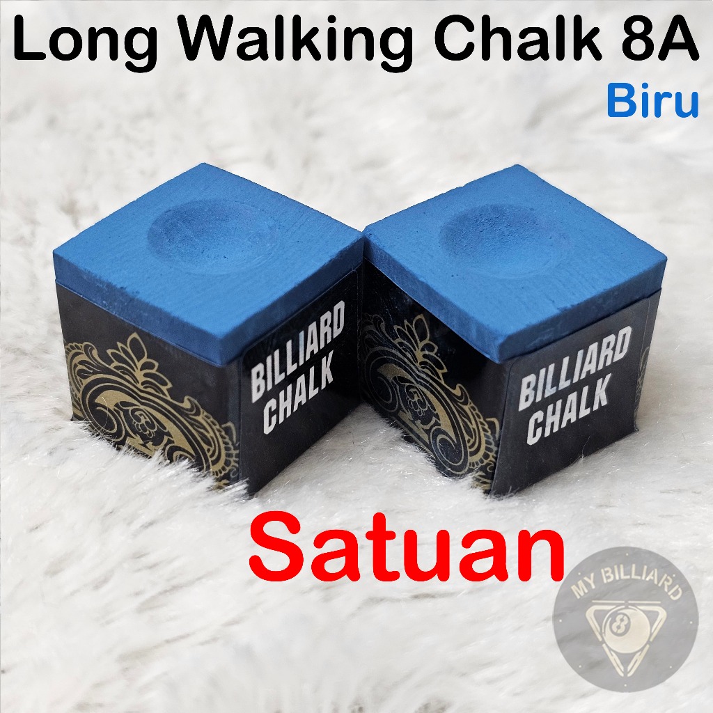 Jual Long Walking 8A Chalk Billiard eceran (1 pcs) - Kapur Billiar ...