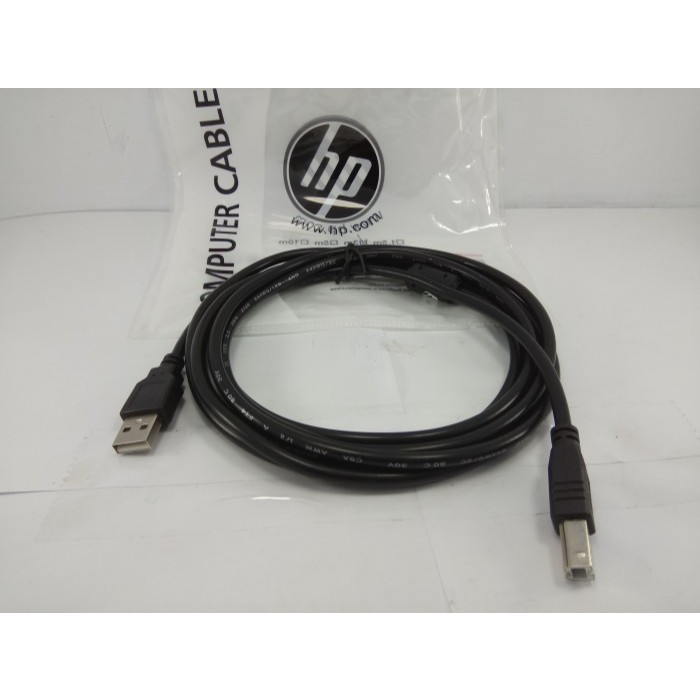 Jual Kabel Printer USB HP USB Printer 1,5M Kabel Printer Cable USB 1,5M ...