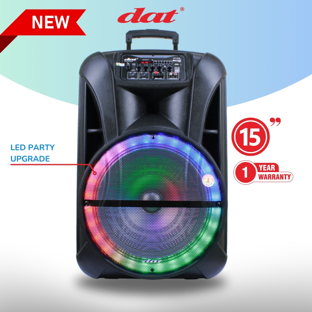 Jual Speaker Portable Speaker Karaoke Dat Speaker Trolly Speaker Dat Dt
