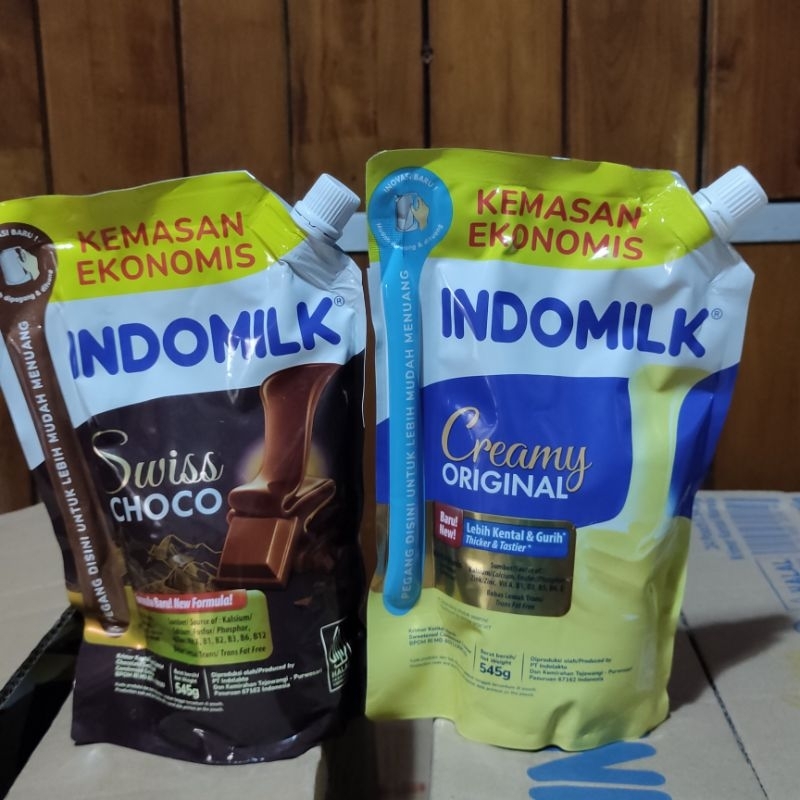 Jual indomilk kental manis pouch 545 gram | Shopee Indonesia