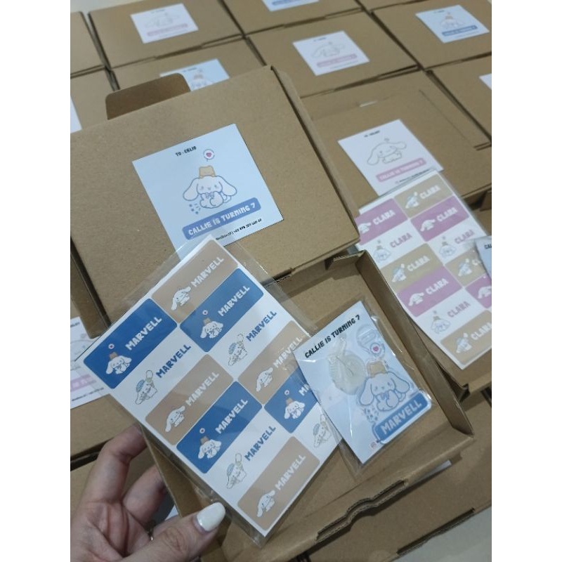 Jual Hampers Bag Tag + Label Nama + Box | Shopee Indonesia