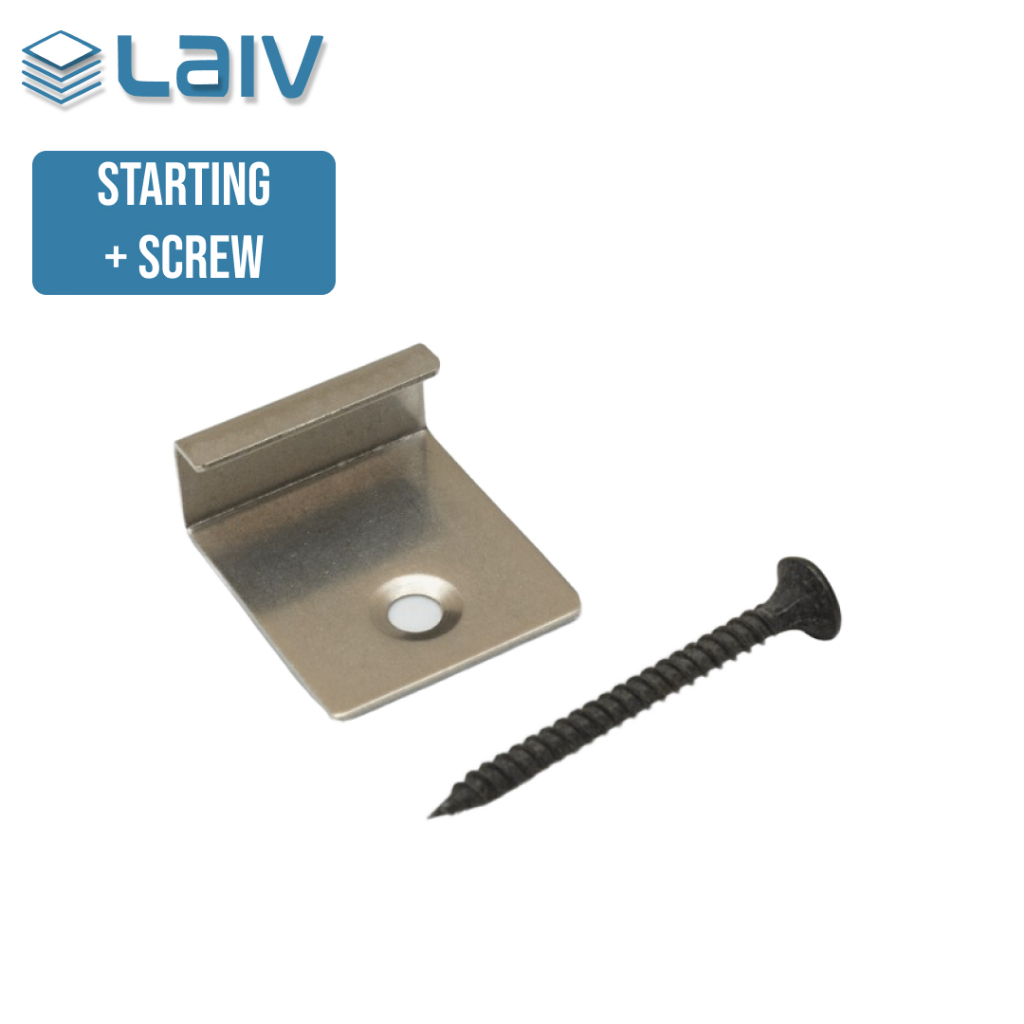 Jual LAIV WPC Starting Clip Decking End Clip WPC Aksesoris Pasang WPC ...