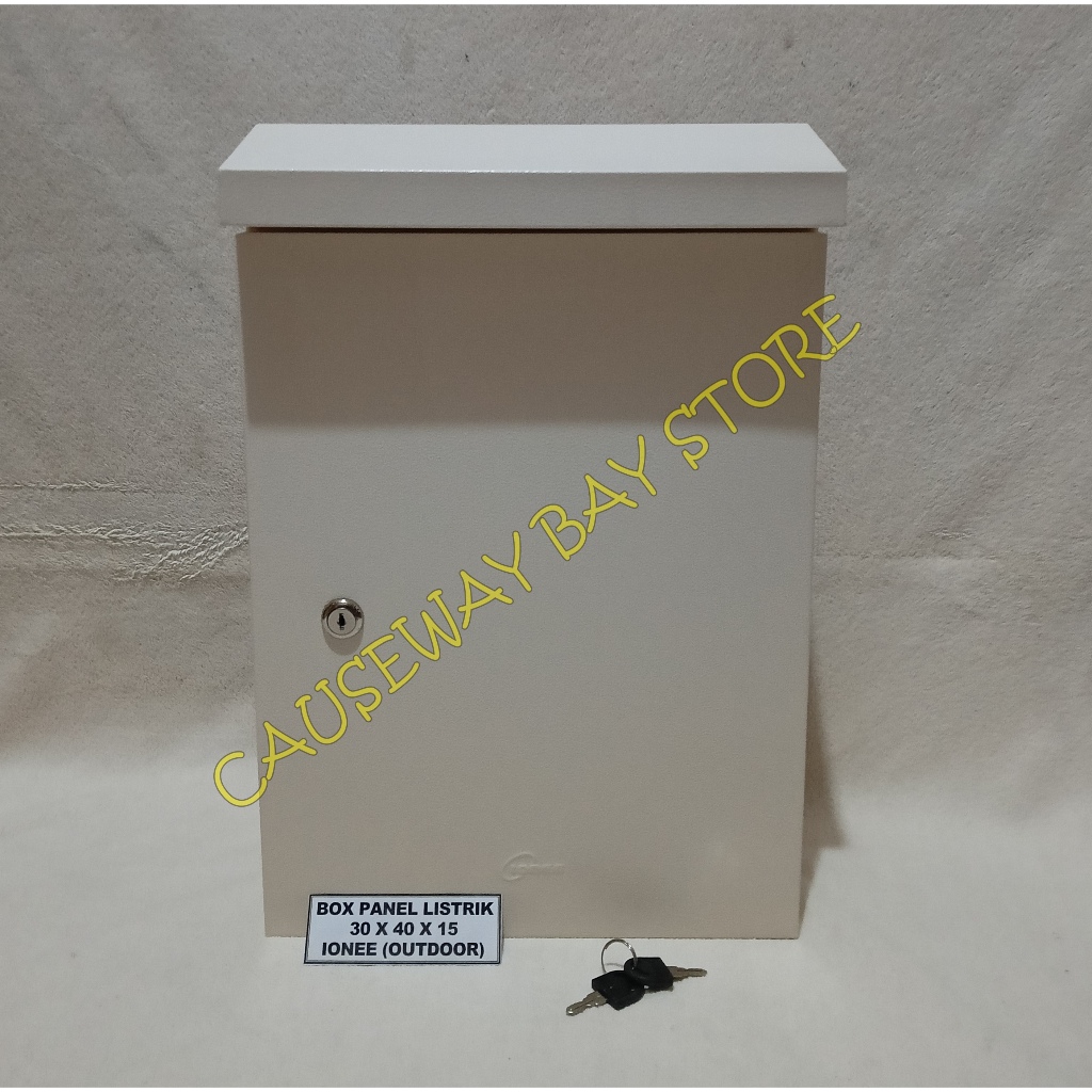 Jual BOX PANEL LISTRIK OUTDOOR (TOPI) 30 X 40 X 15 IONEE | Shopee Indonesia