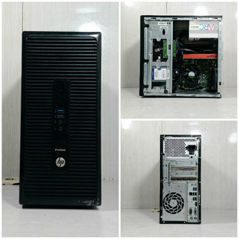 Jual Pc Gaming Editing Hp Prodesk 400 G3 MT Core i5 Gen6 Vga 4Gb Ddr5 ...