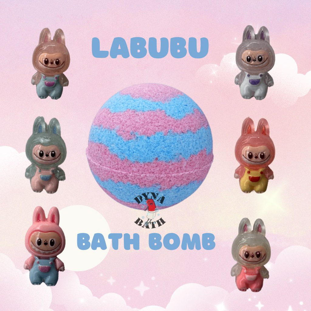 Jual Labubu bath bomb with surprise toys bath bomb anak isi mainan ...