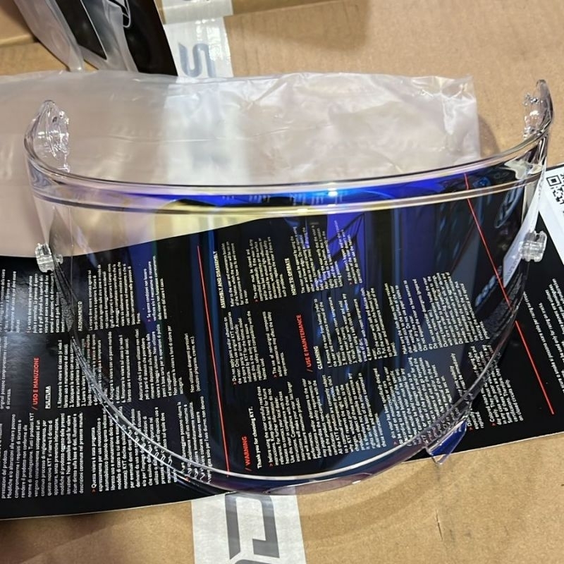 Jual Visor KYT Striker Clear Iridium Blue Original | Shopee Indonesia