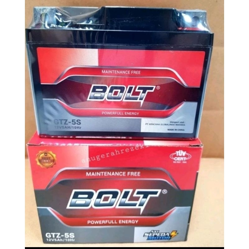 Jual aki kering murah Beat Vario Supra 125 merek Bold GTZ5S | Shopee ...