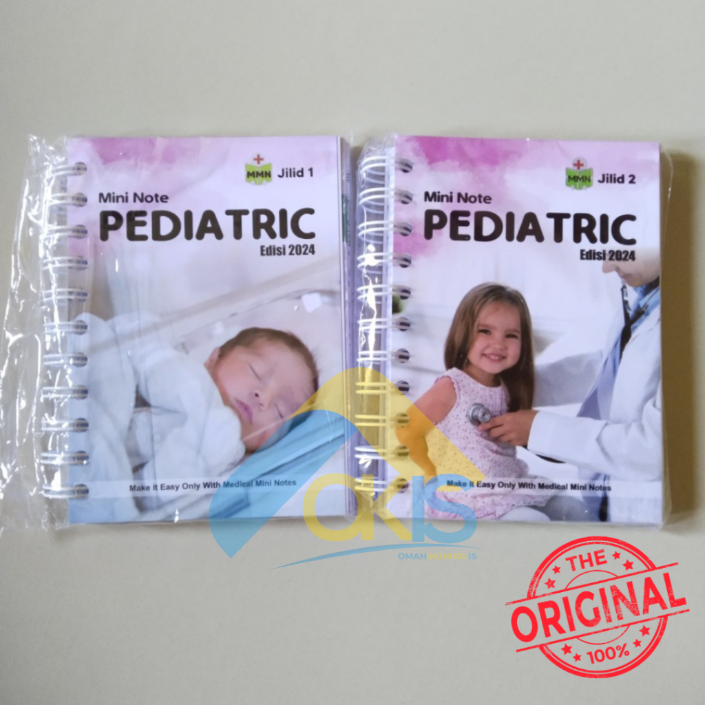 Jual EDISI 2024 Medical Mini Notes Original Pediatric - MMN Pediatric ...