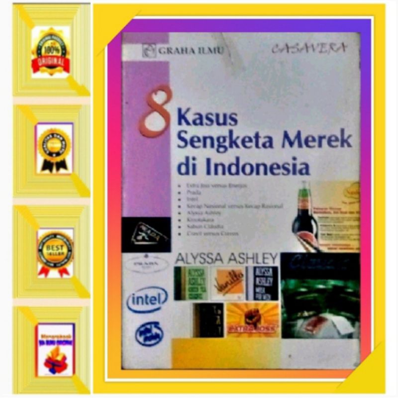 Jual (Original ) Buku 8 Kasus Sengketa Merek di Indonesia - Casavera ...