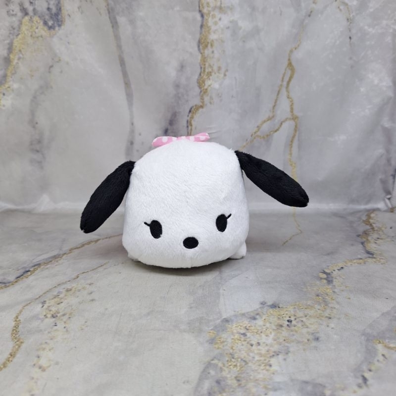 Jual Sanrio Pochacco Sleep Together Pochamii Plush Doll FURYU | Shopee ...