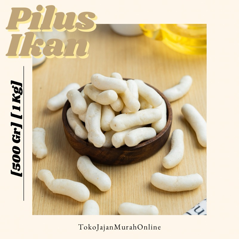 Jual Pilus Ikan Tenggiri Kapsul Original Gurih Renyah Asin [500 gr] [1 kg] | Shopee Indonesia