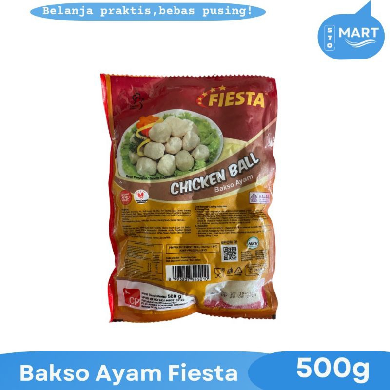 Jual Fiesta Baso Ayam Chicken ball 500gr | Shopee Indonesia