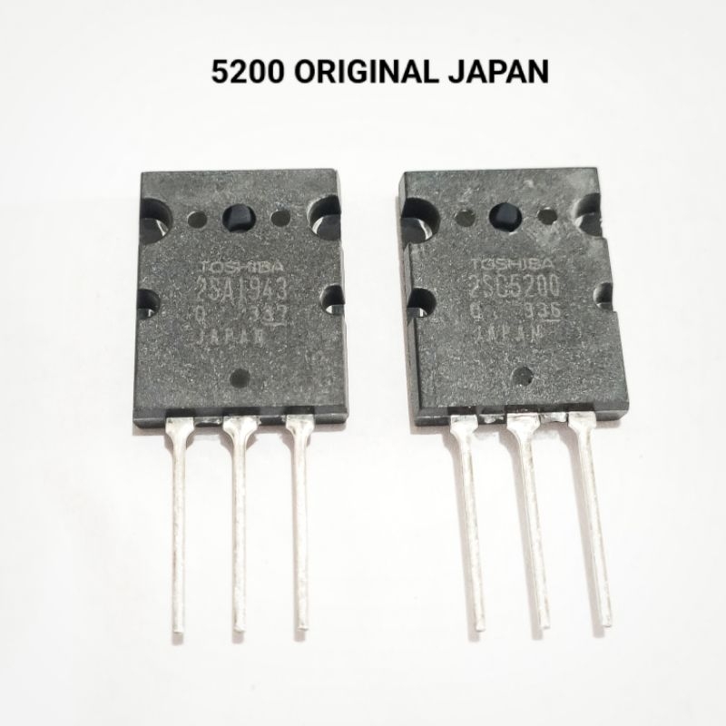 Jual TRANSISTOR FINAL C5200 A1943 ORIGINAL JAPAN | Shopee Indonesia