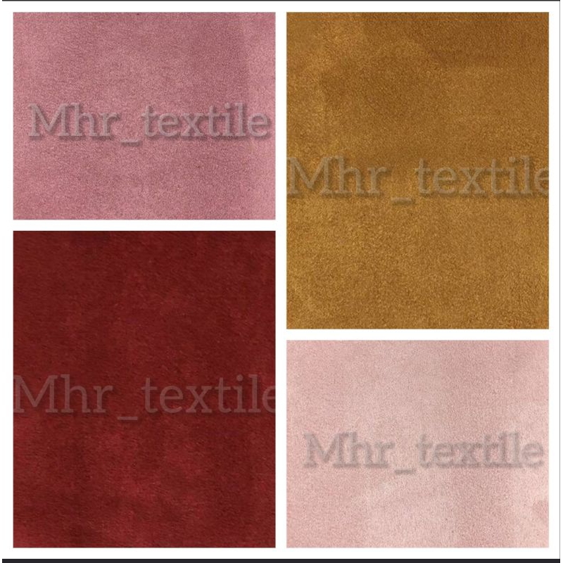 Jual bahan satin suede meteran varian warna lengkap TPH_32 | Shopee ...
