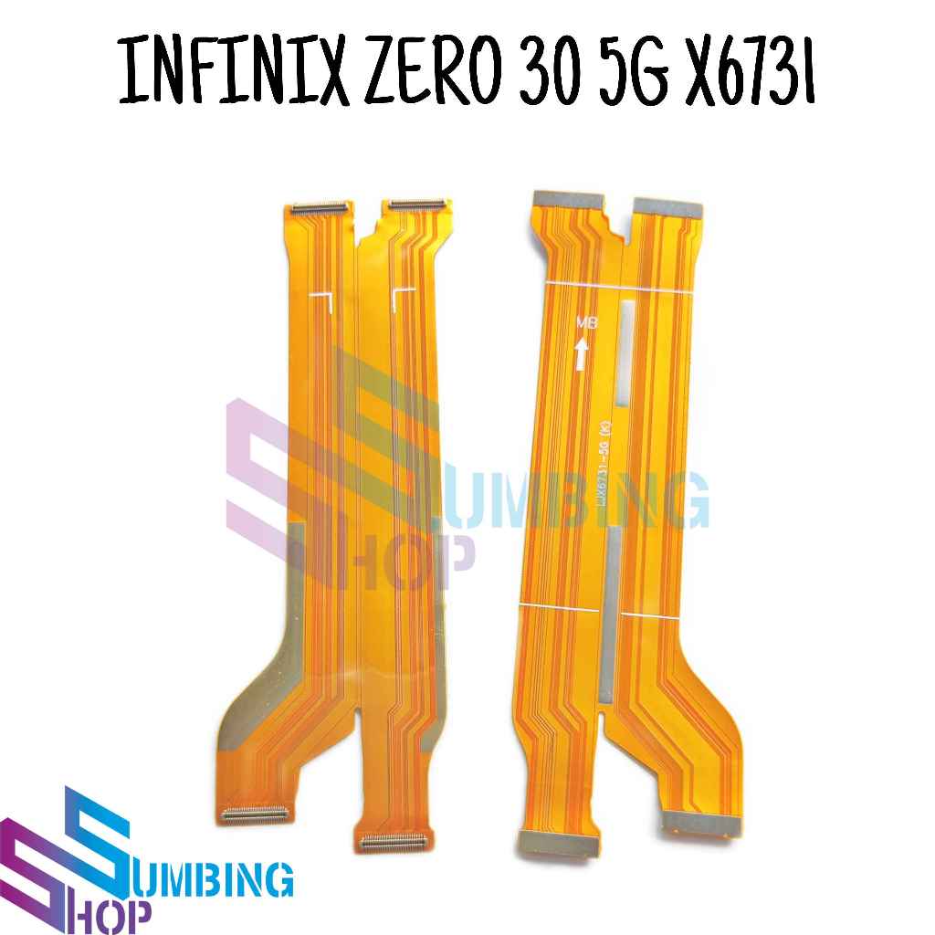 Jual Flexible Ui Board Infinix Zero 30 5G X6731 Fleksibel Penghubung Mesin Konektor Charger ...