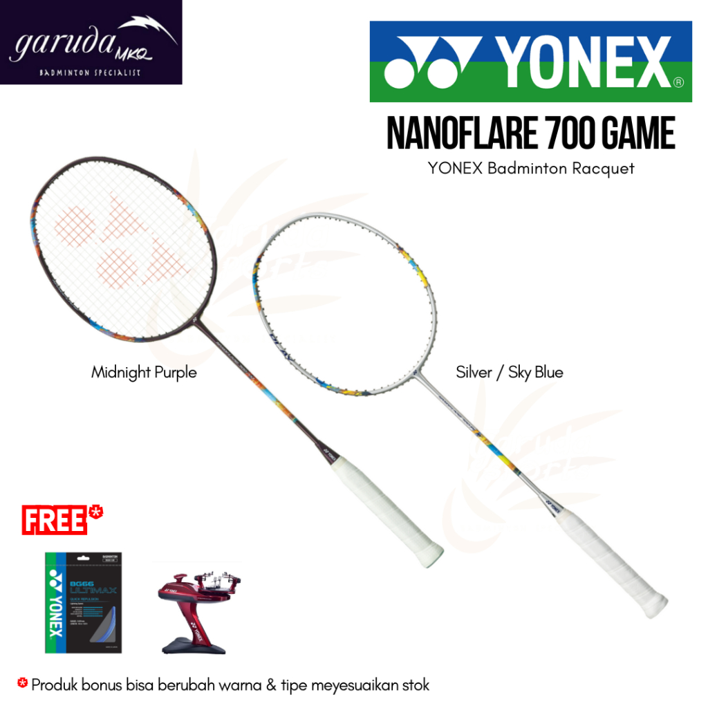 Jual RAKET BADMINTON YONEX NANOFLARE 700 GAME / NF 700 GAME Midnight ...