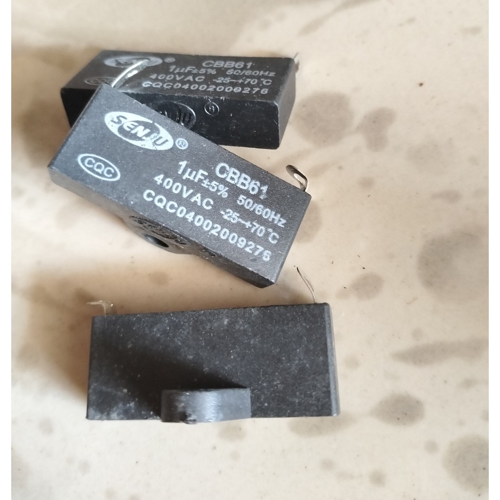 Jual KAPASITOR 1 Uf model Socket || Capasitor Socet 1Uf || Kapasitor ...