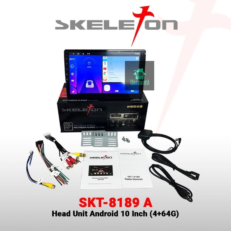 Jual Head Unit Mobil - Android - Skeleton - SKT 8189A - RAM 4GB - Storage 64 GB - Carplay - Wifi ...