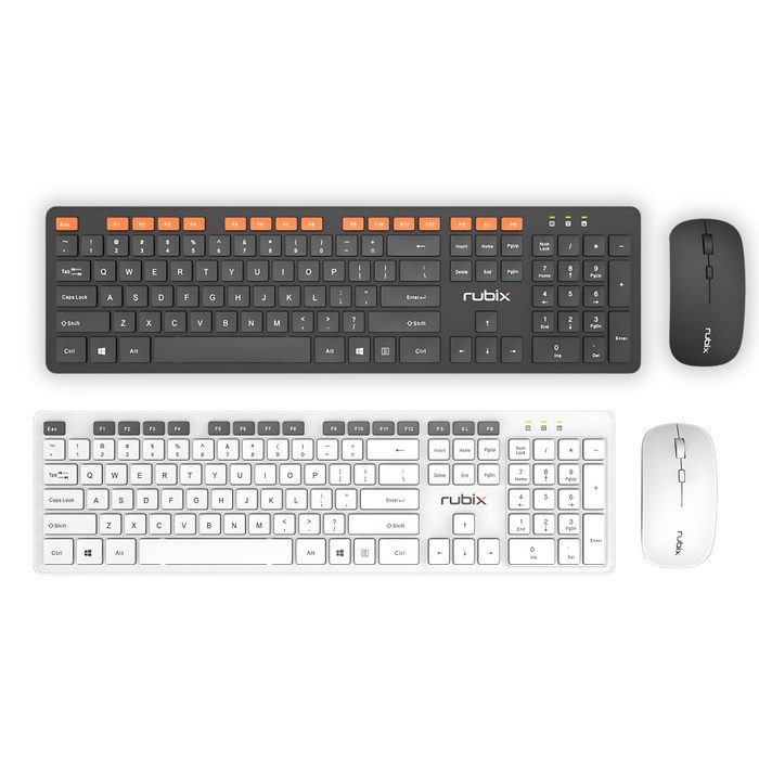 Jual DIGITAL ALLIANCE Rubix MK002 Keyboard & Mouse Bundle Combo Office ...