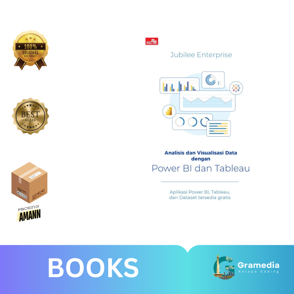 Jual Gramedia MKG - Buku Bacaan Analisis dan Visualisasi Data dengan ...