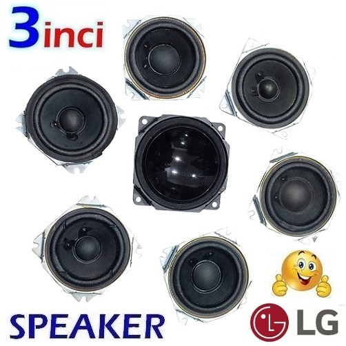 Jual Speaker HI-FI Bulat 4 / 8 Ohm 3inch Full Range Audio Speaker Home ...