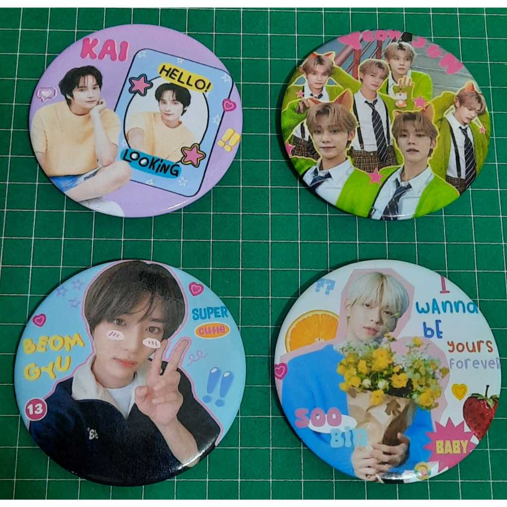 Jual Freebies TXT Handmirror Cermin Mini TXT/Hand mirror Kpop TXT versi ...