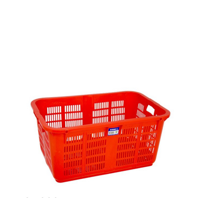 Jual 65x42x30 Box Container Green Leaf 2200 L Keranjang Bolong Industri ...