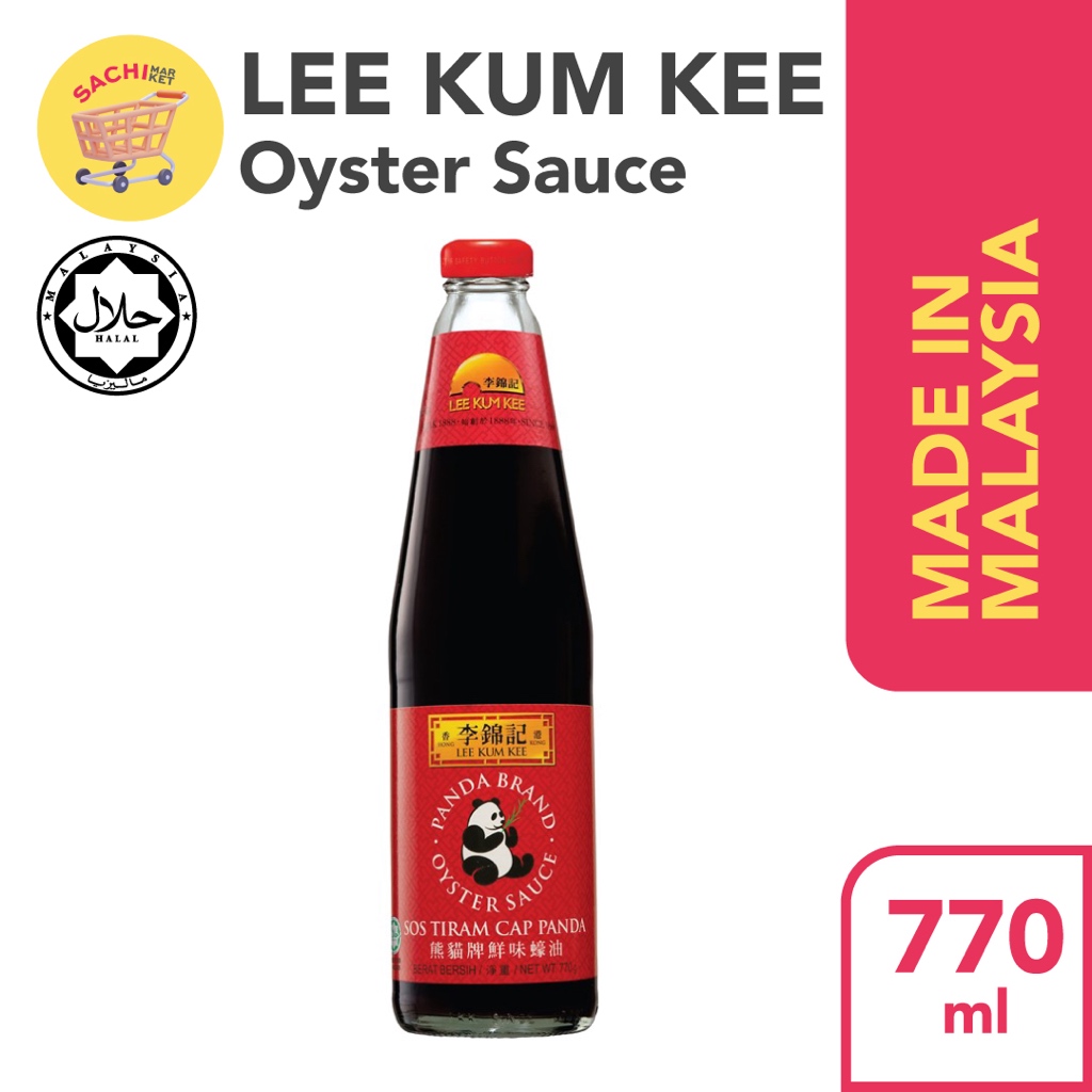 Jual LEE KUM KEE / LKK SAUS TIRAM / OYSTER SAUCE Panda Brand (770ml) | Shopee Indonesia
