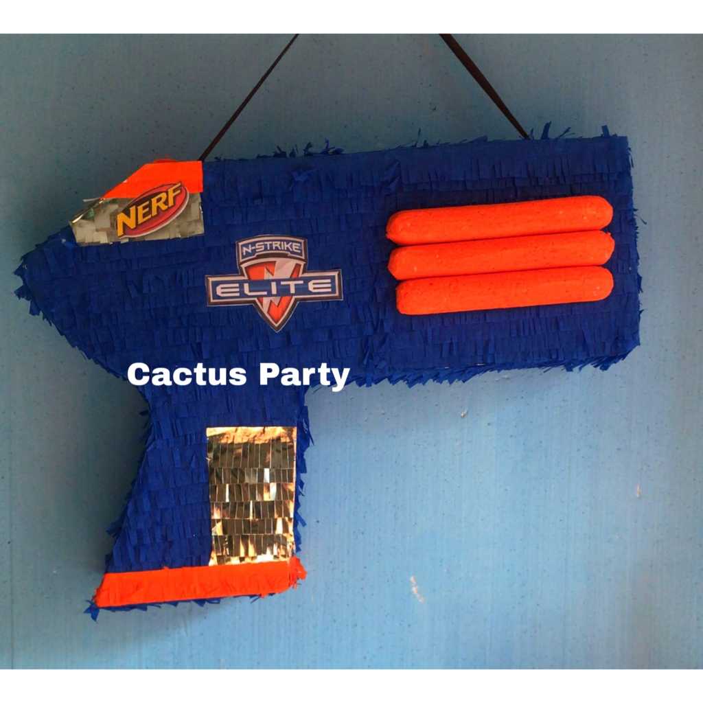Jual Pinata Pukul/Pinata Tarik Karakter Ulang Tahun Motif Pistol Nerf ...