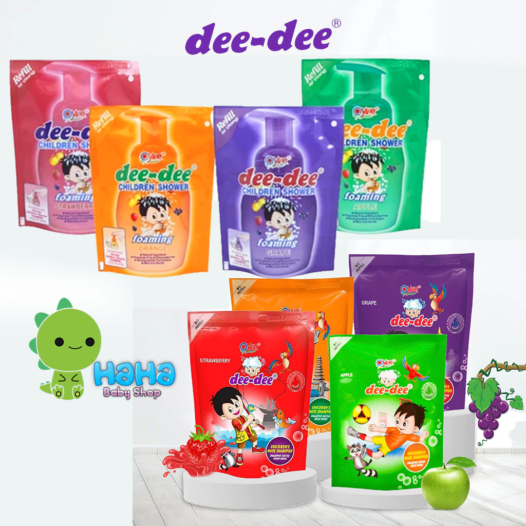 Jual Dee Dee Children Shower/ Shampoo Foaming Refill Pouch 200ml ...