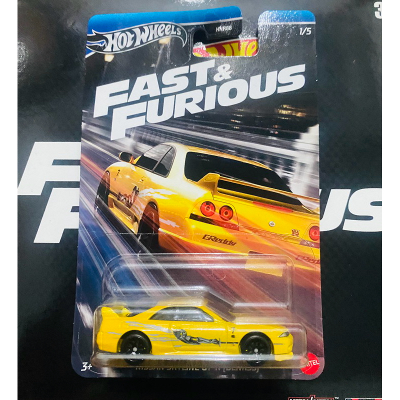Jual Hot Wheels Fast and Furiois Nissan Skyline R33 | Shopee Indonesia