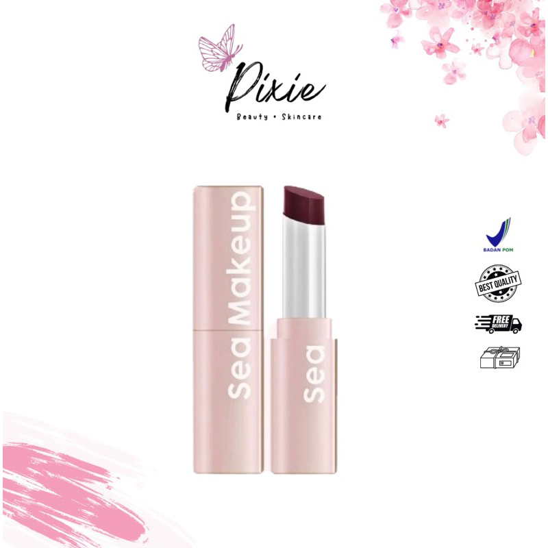 Jual Sea Makeup Gleam Luster Tinted Lip Balm | Shopee Indonesia