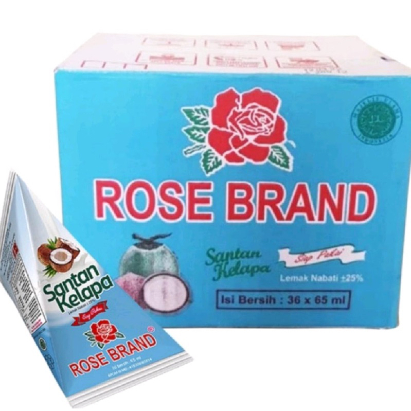 Jual Santan Rosebrand 65ml 1 Dus ( isi 36pcs ) | Shopee Indonesia