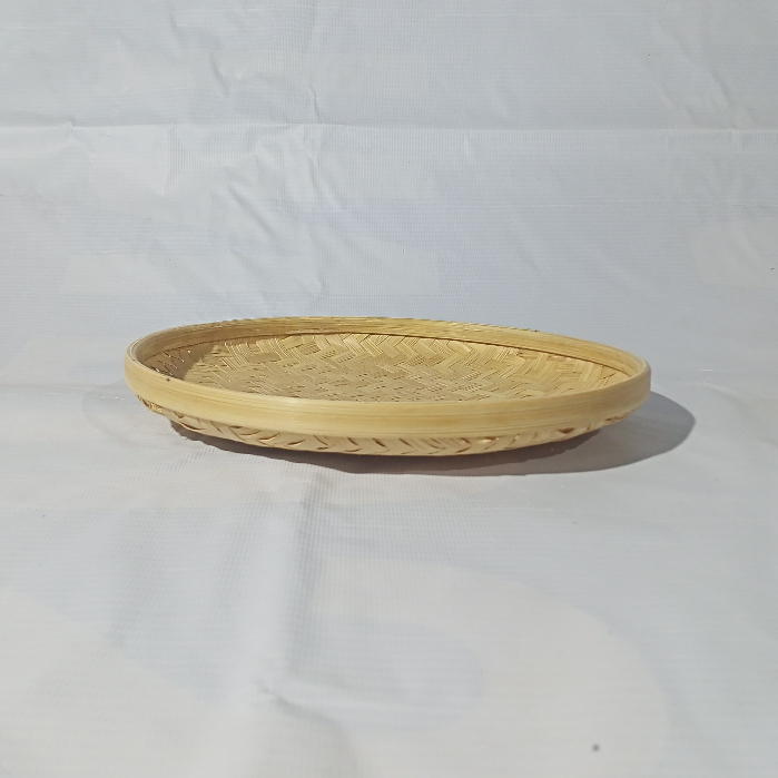 Jual Piring Bambu / Tempat Lalapan Bambu / WADAH SAJI/ WADAH LALAPAN ...