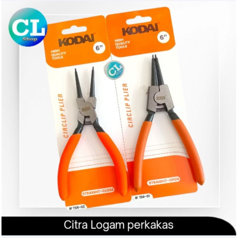 Jual TANG SPI model lurus buka tutup 6" snapring bongkar pasang ring ...