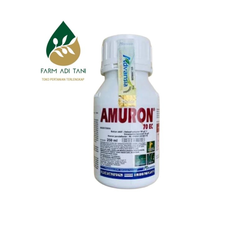 Jual Insektisida AMURON 70 EC -250 ml - Pembasmi ulat | Shopee Indonesia