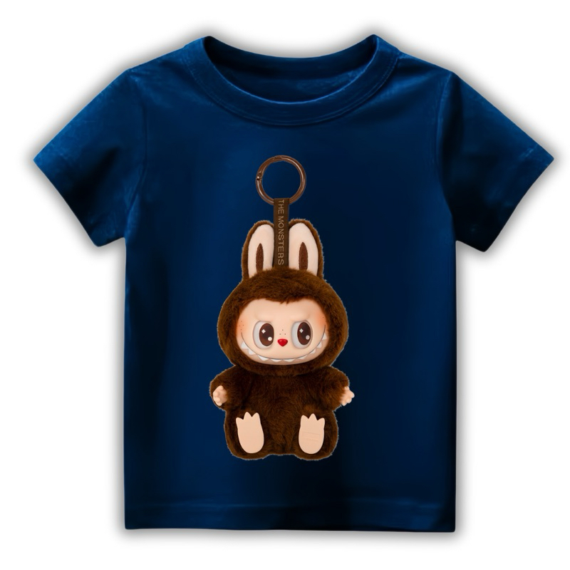 Jual KAOS WARNA NAVY KAOS ANAK POP MART LABUBU HAVE A SEAT HITS VIRAL ...