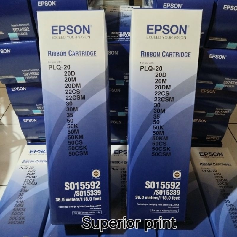 Jual PLQ 20 / PLQ 30 / PLQ 35 / PLQ 50 Cartridge Ribbon epson | Shopee ...