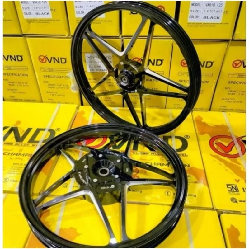 Jual Pelek Racing Vnd V Speed V2 Beat Scopy Genio Vario 110 / Velg V Speed Ring 17 Beat Scopy ...