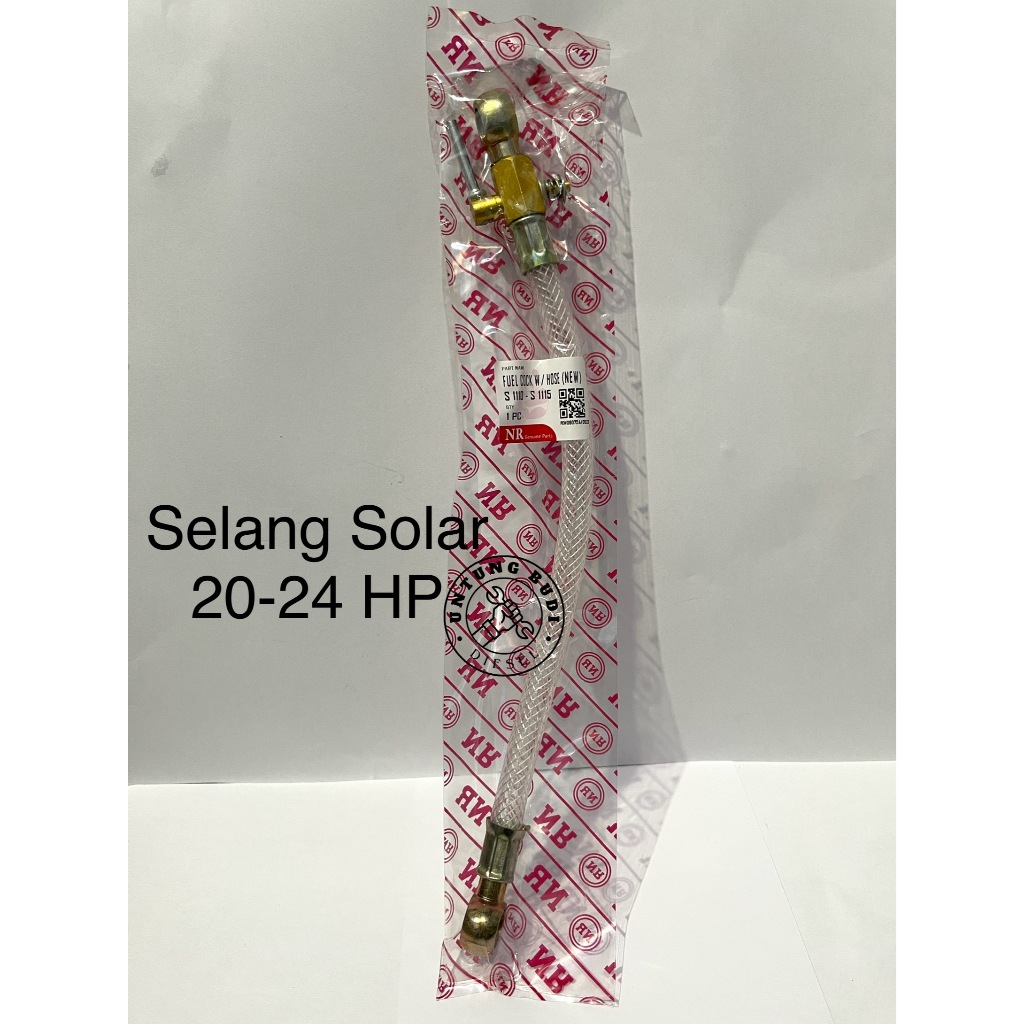 Jual Selang Solar S1110-S1115 Diesel 20 - 24 HP Fuel Pipe Hose dengan ...