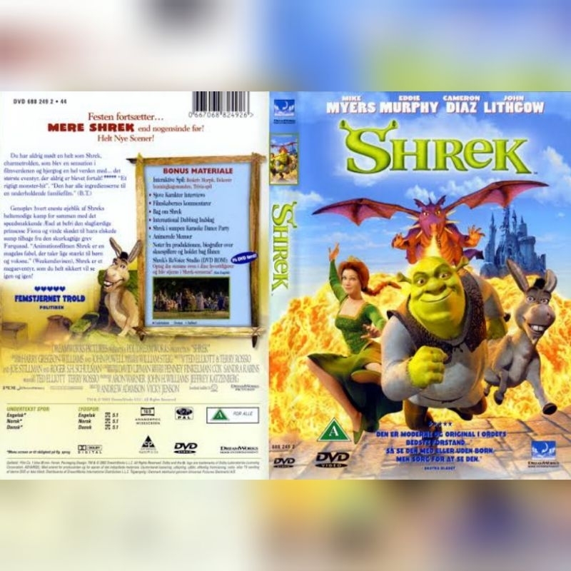 Jual Kaset Film Animasi SHREK - 2001 - HD | Shopee Indonesia