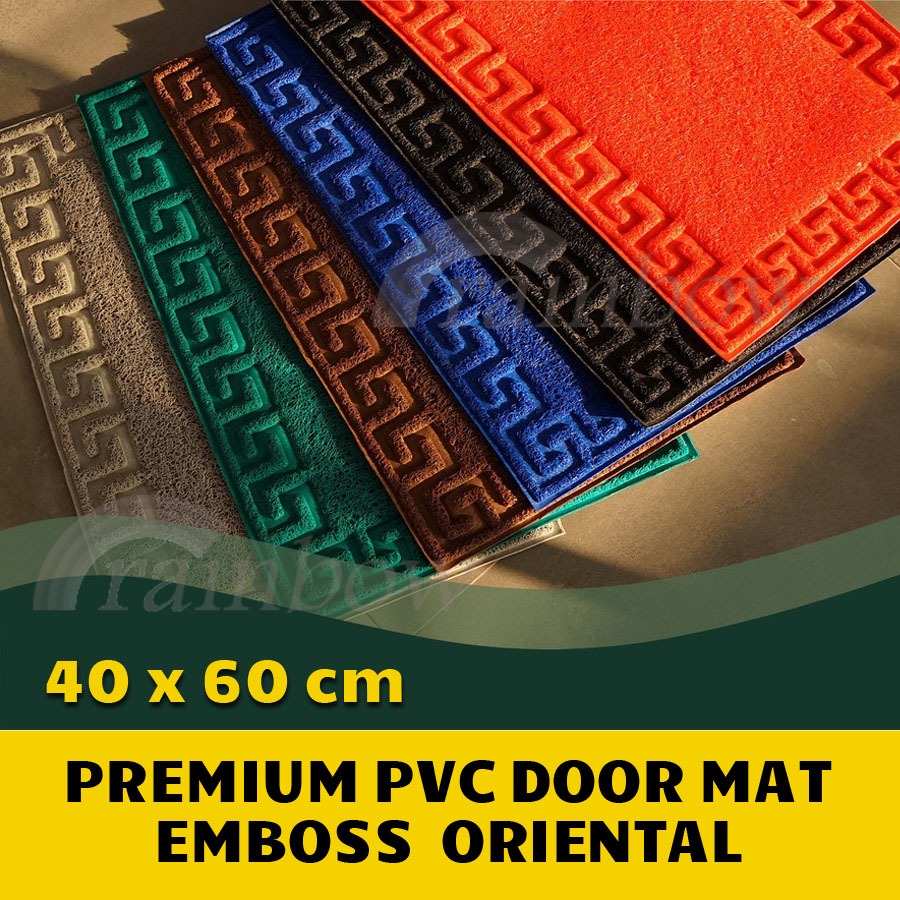 Jual Keset Mie Karpet Karet PVC Premium Emboss Motif 40 x 60 MOTIF ...