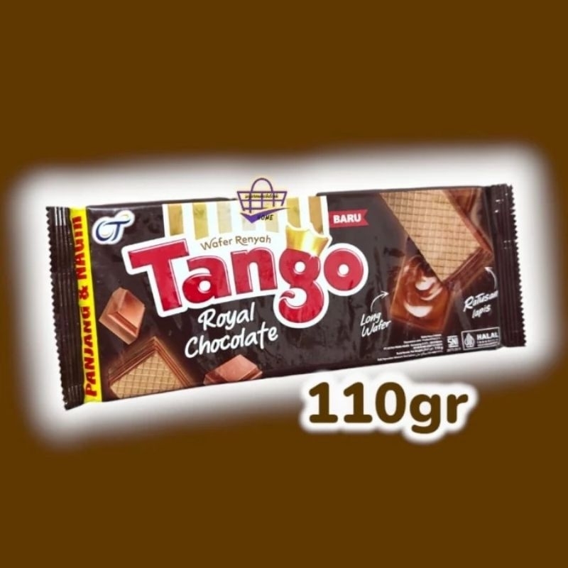 Jual TANGO WAFER Royal Chocolate 110 gram Rasa Coklat | Shopee Indonesia