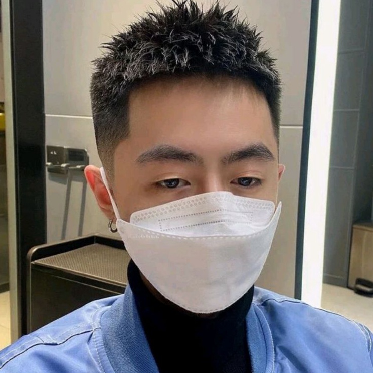 Jual Super Keren Wig Taupee Rambut Palsu Pendek Pria Model Bruse Pendek ...