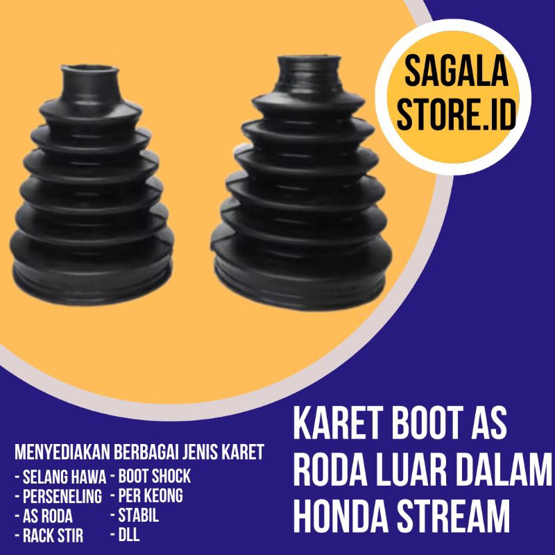 Jual Karet Boot As Roda CV Joint HONDA STREAM | Shopee Indonesia