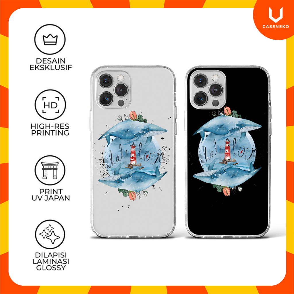 Jual Custom Case Hewan Laut Dunia Laut Casing HP 1 | Shopee Indonesia