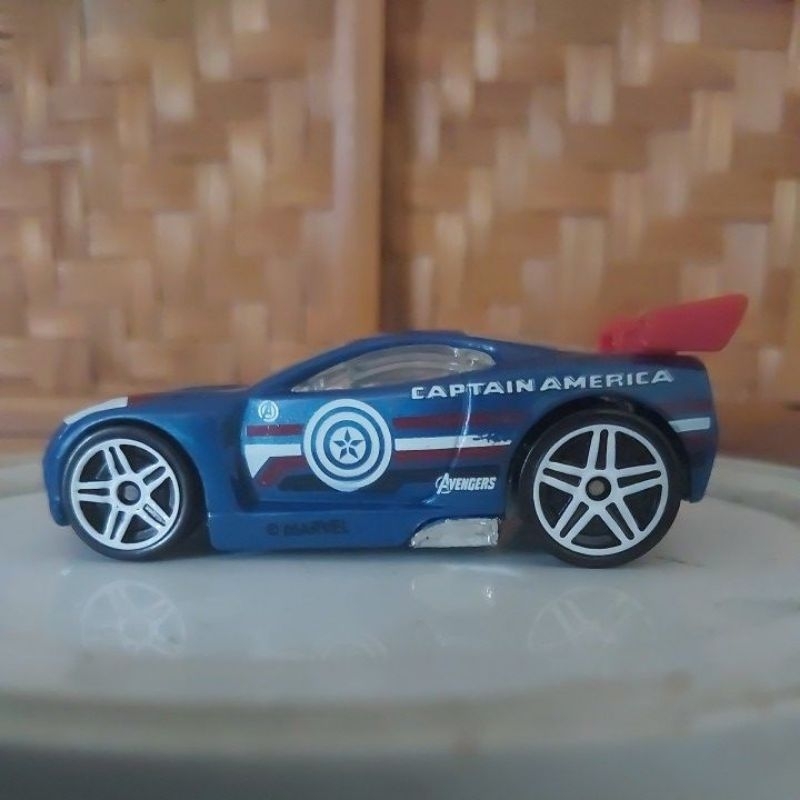 Jual Marvel Capt. America Hotwheels Power Rage | Shopee Indonesia