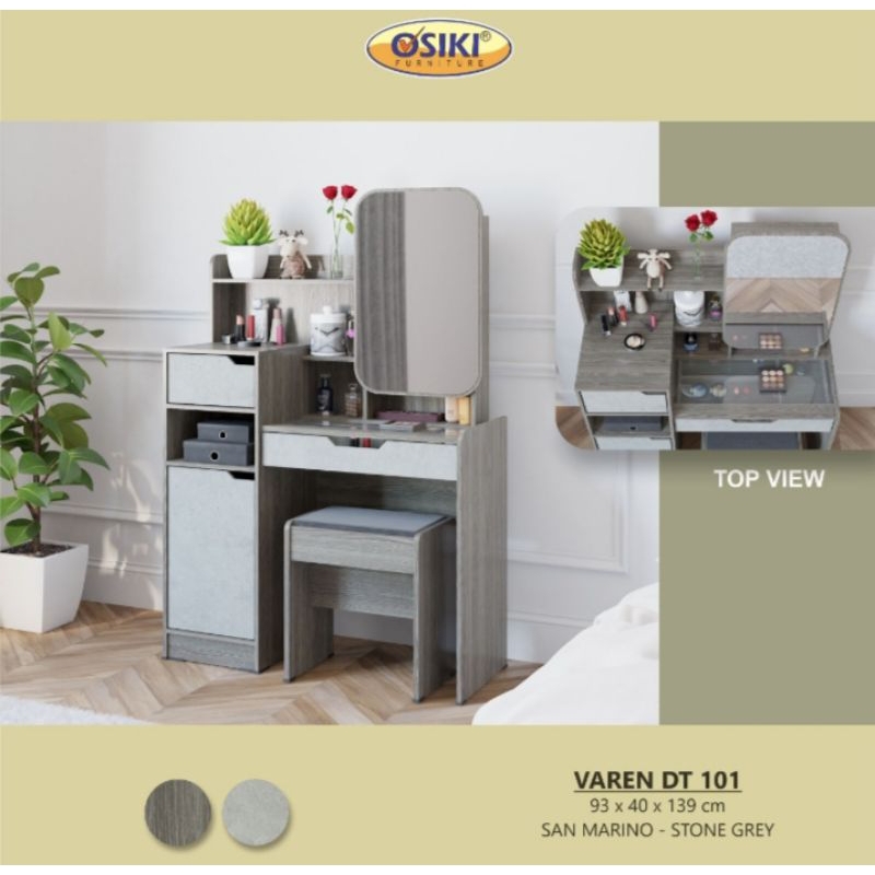 Jual Meja Rias Minimalis - Meja Rias Makeup Osiki | Shopee Indonesia